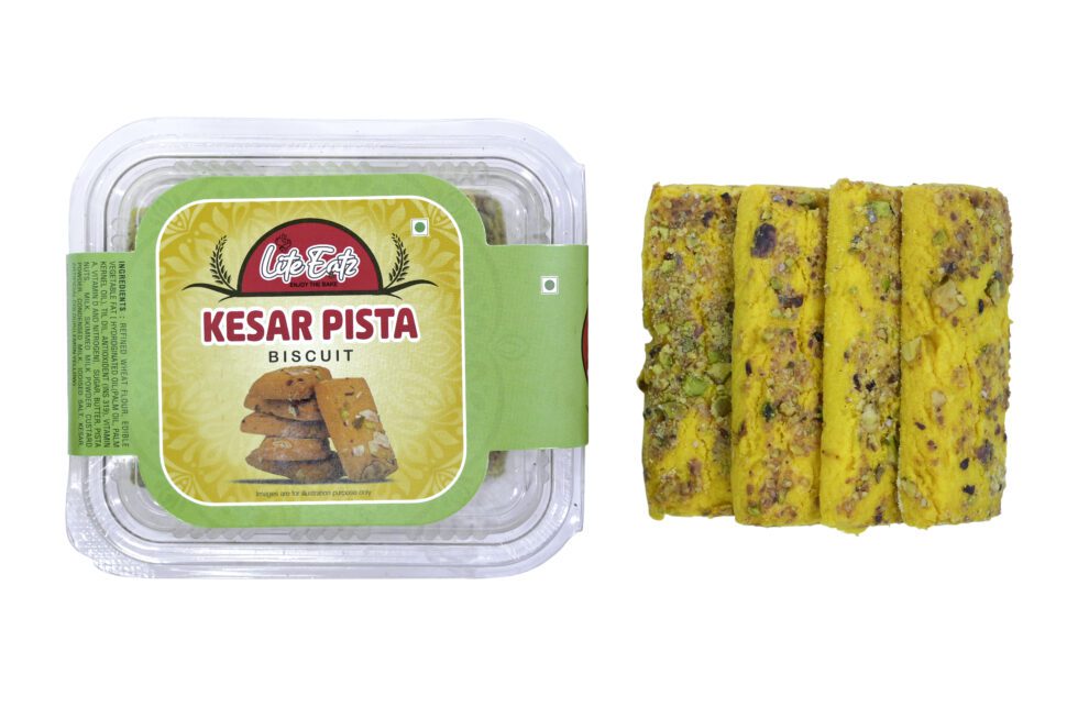 Kesar Pista Cookies - Lite Eatz